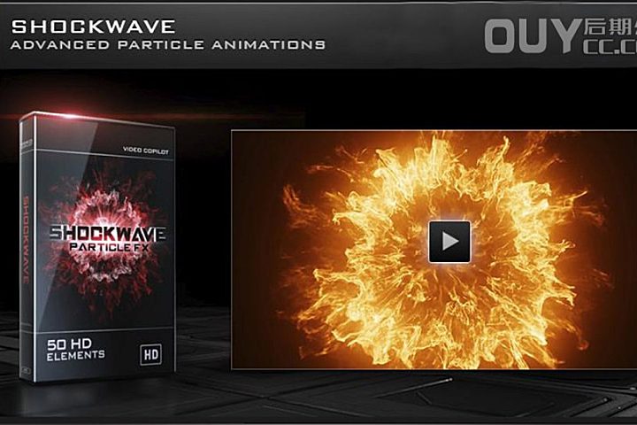 Video Copilot 震撼冲击波视频素材Shockwave – OUY后期公园